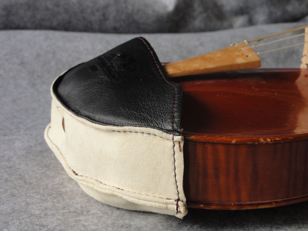 Violin Pad - PADDY Black / Natural + cushion